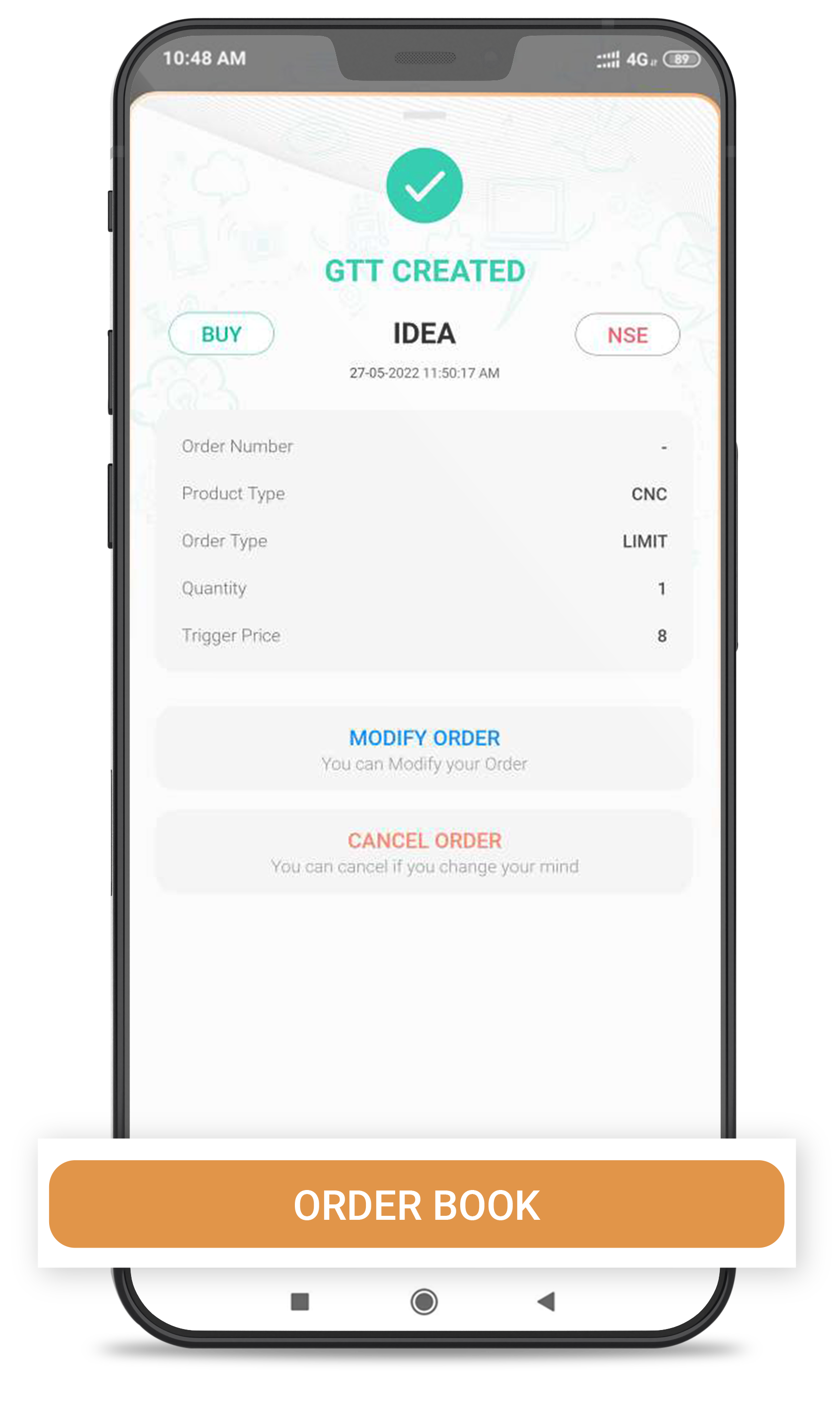 How to Place a GTT Order on the Samco App?