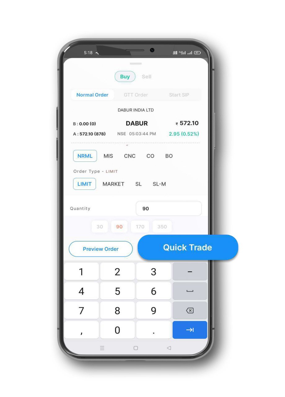 How to place an order using MTF | Samco