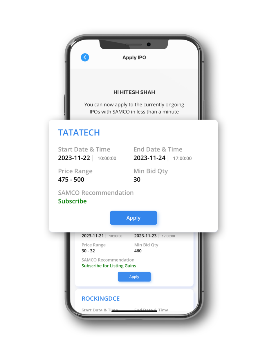 How to Apply for IPO Through Samco Trading App