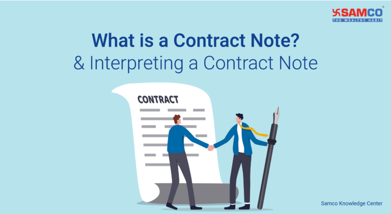 What is a Contract Note? - Understanding & Interpreting | Samco