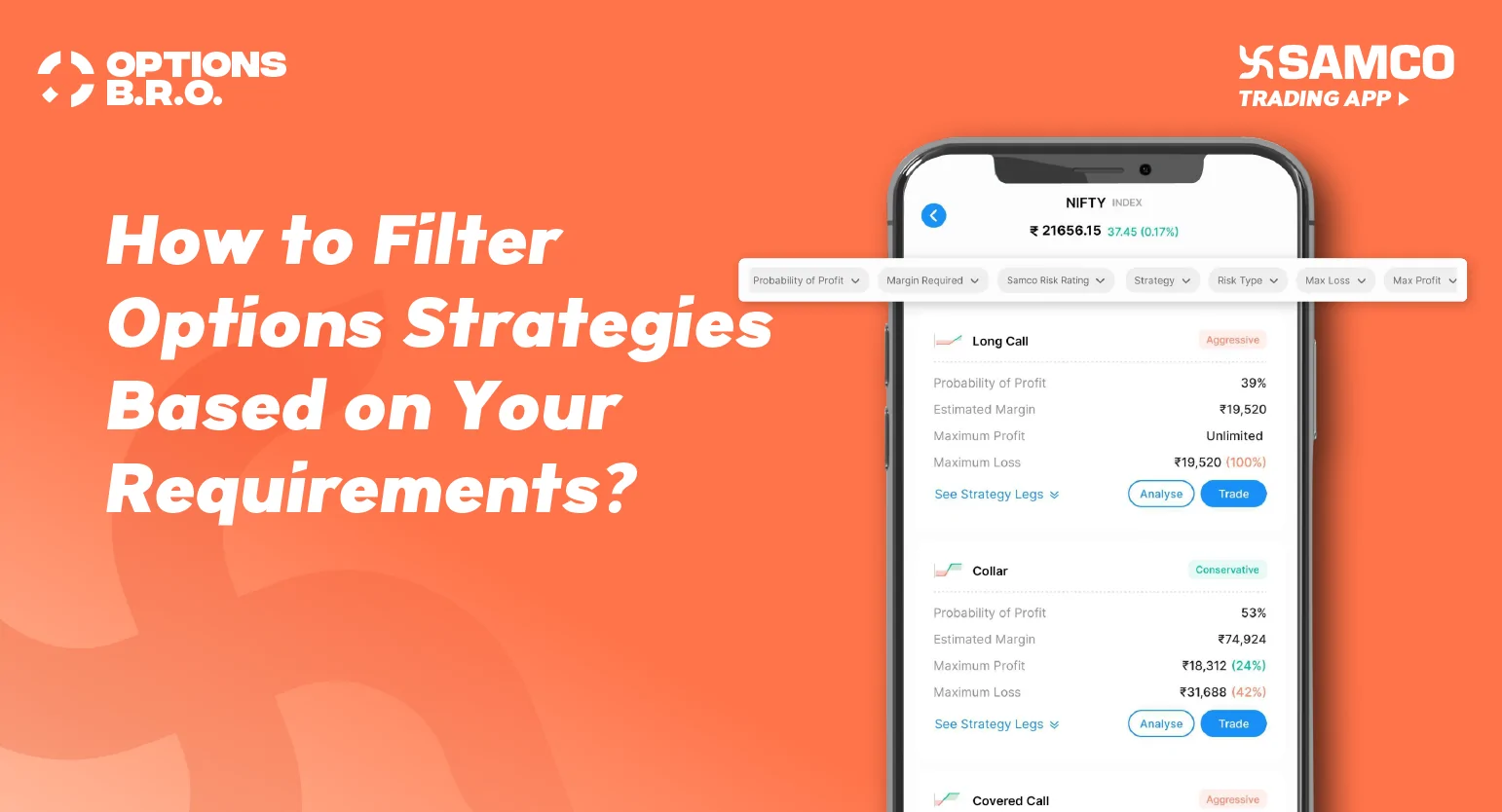 How to Filter Options Strategies Based on Your Requirements? | Samco