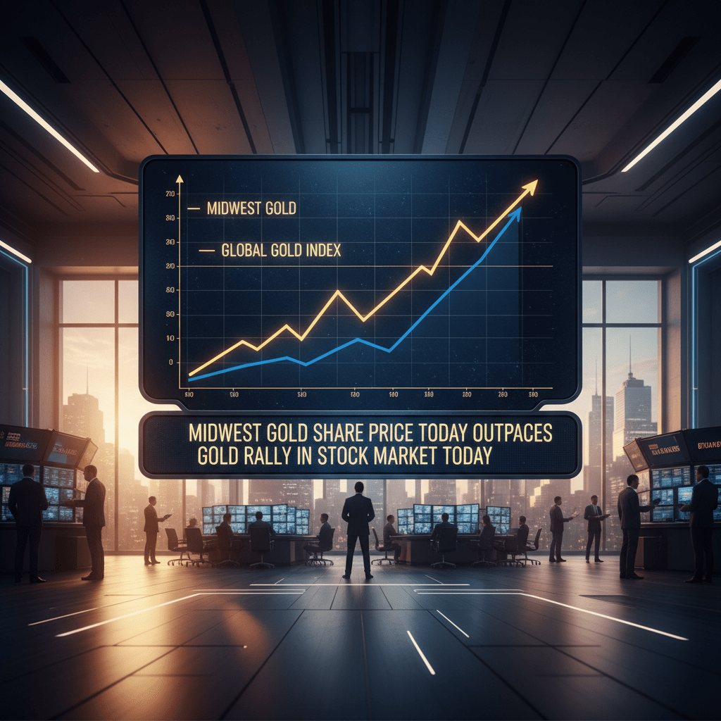 Midwest Gold Share Price Today Surges 4,000% | Stock Market 2025 Update