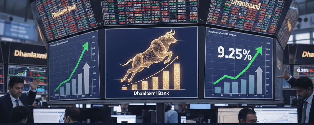 Dhanlaxmi Bank Share Price Today: Stock Gains After Q3 FY26 Business Update
