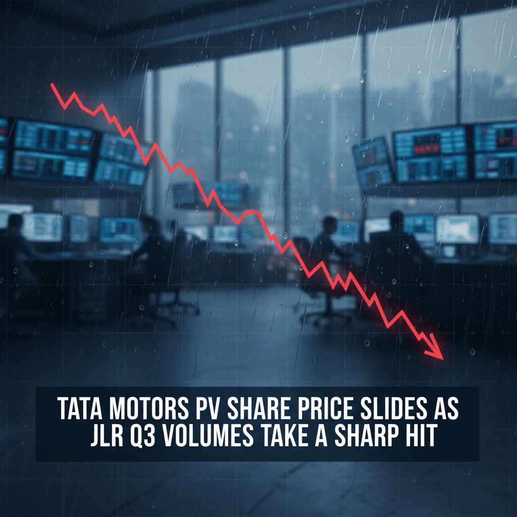 Tata Motors PV Share Price Falls Over 4% As JLR Q3 Volumes Drop | Stock ...