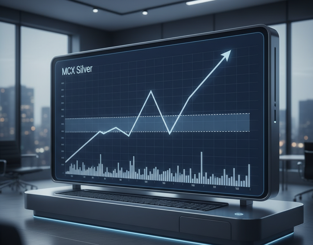MCX Silver Consolidates After Sharp Rally; Medium-Term Bullish Trend Intact