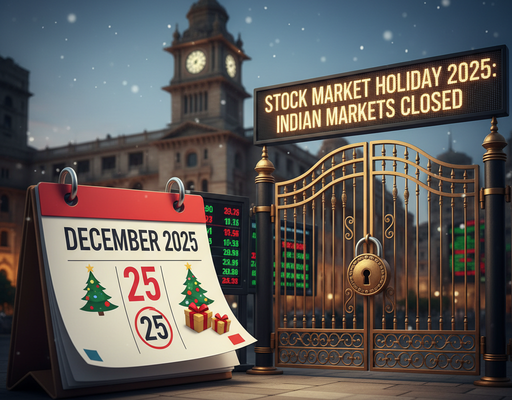 Indian Stock Market Holiday 2025: Is The Market Closed For Christmas?
