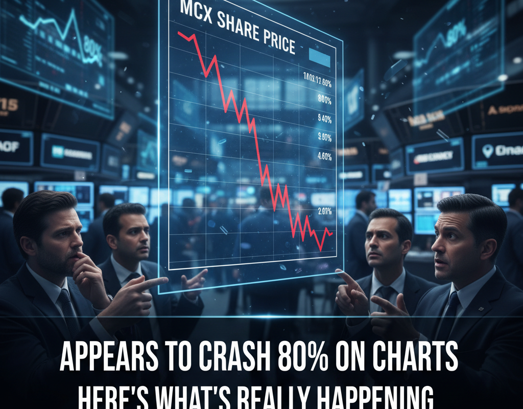 MCX Share Price Appears To Crash 80% Today—Here’s The Real Reason ...