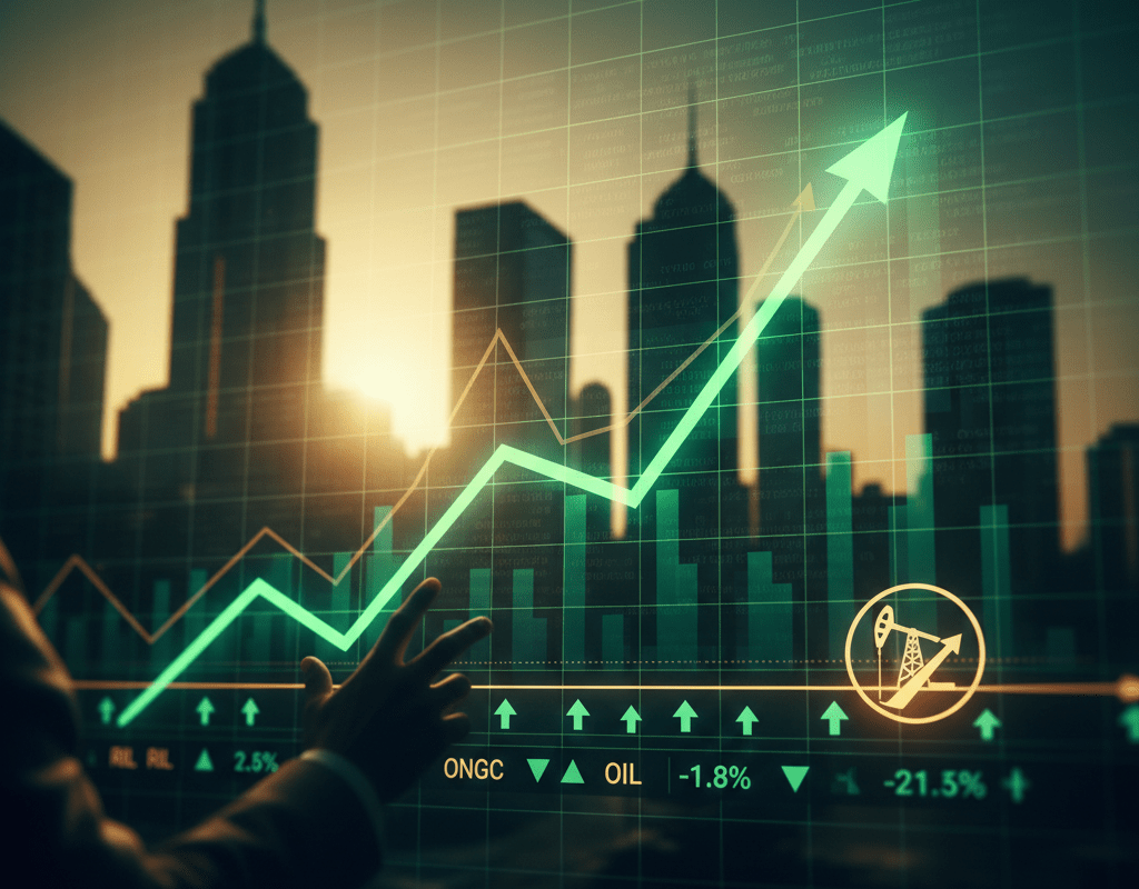 RIL Share Price Hits New High As ONGC Rallies 2% | Stock Market Today